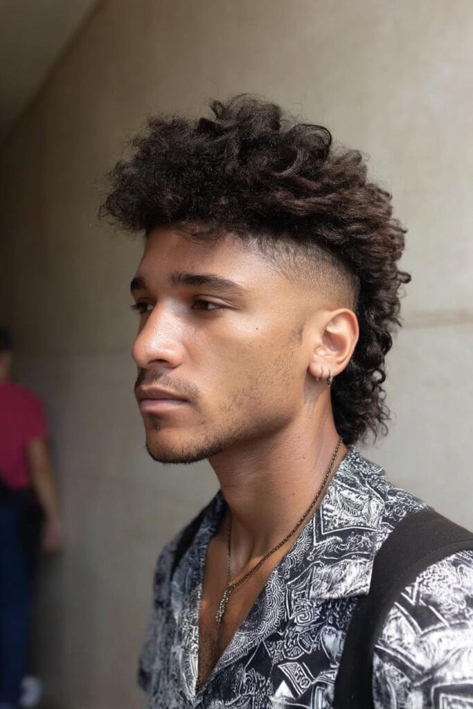 23 Textured Mullet Styles For Men With Wavy Hair