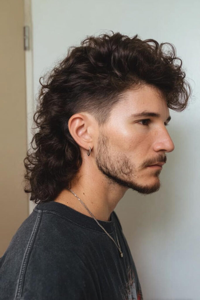 23 Textured Mullet Styles For Men With Wavy Hair