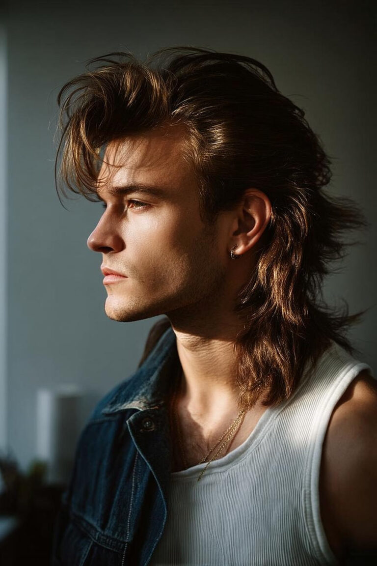 20 Modern Mullet Styles For Men: Spring 2025 Edition