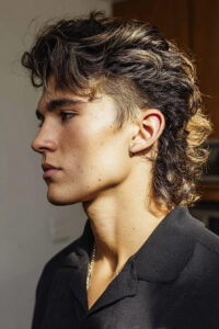 23 Textured Mullet Styles For Men With Wavy Hair