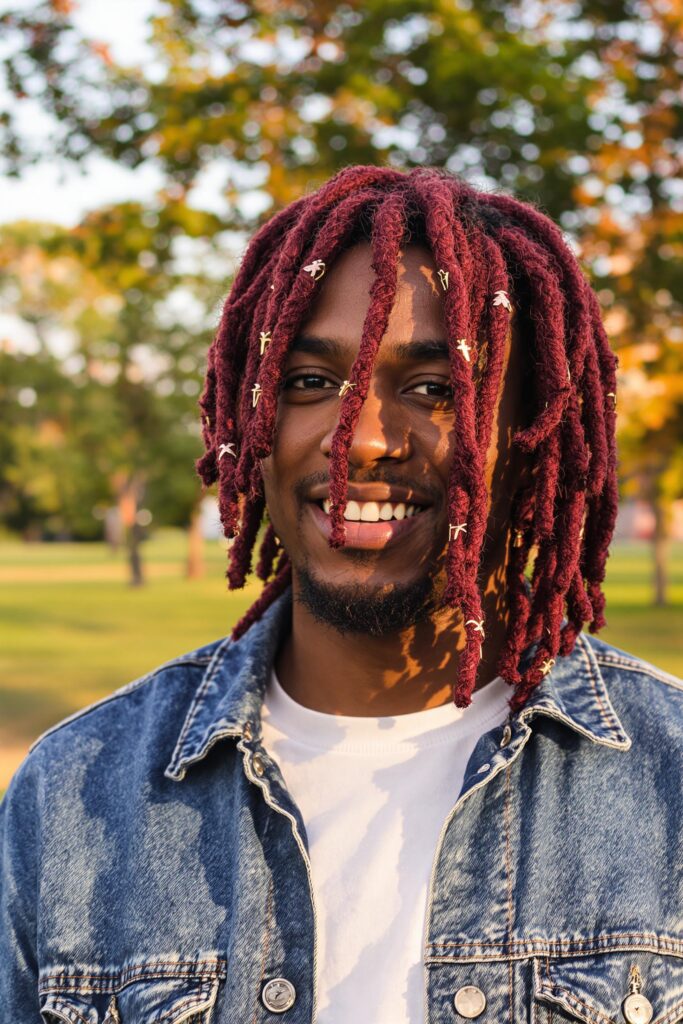 17 Creative Locs Haircuts For Men This Year